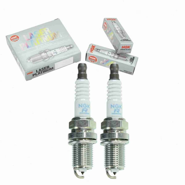 2 pc NGK 6458 Laser Platinum Spark Plugs for 101 000 063 AA 3142 7344 ...