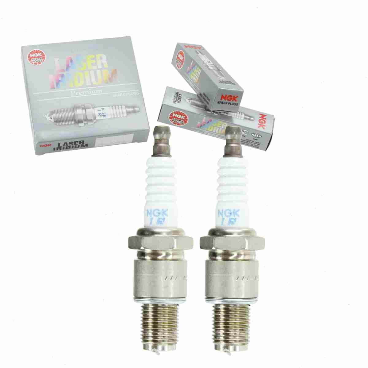 2 pc NGK 6701 Laser Iridium Spark Plugs for 0000-18-N3Y1 5752 IRT01-31 ...