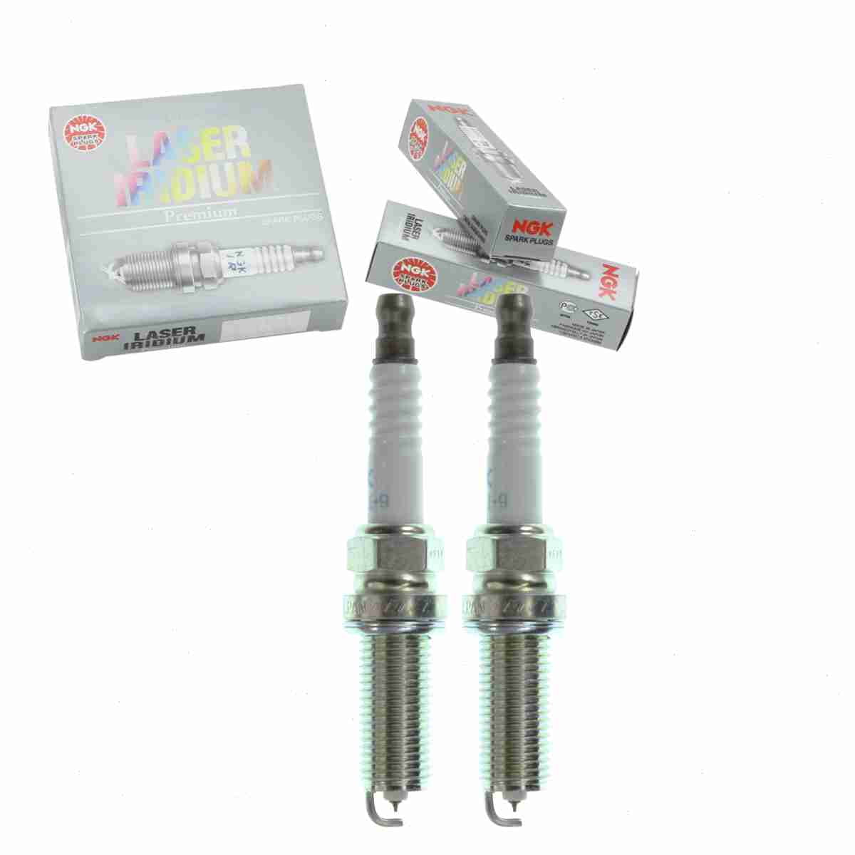 NGK Laser Iridium Spark Plugs, 2 pc, LKAR8AI-9, Replaces KTM ...