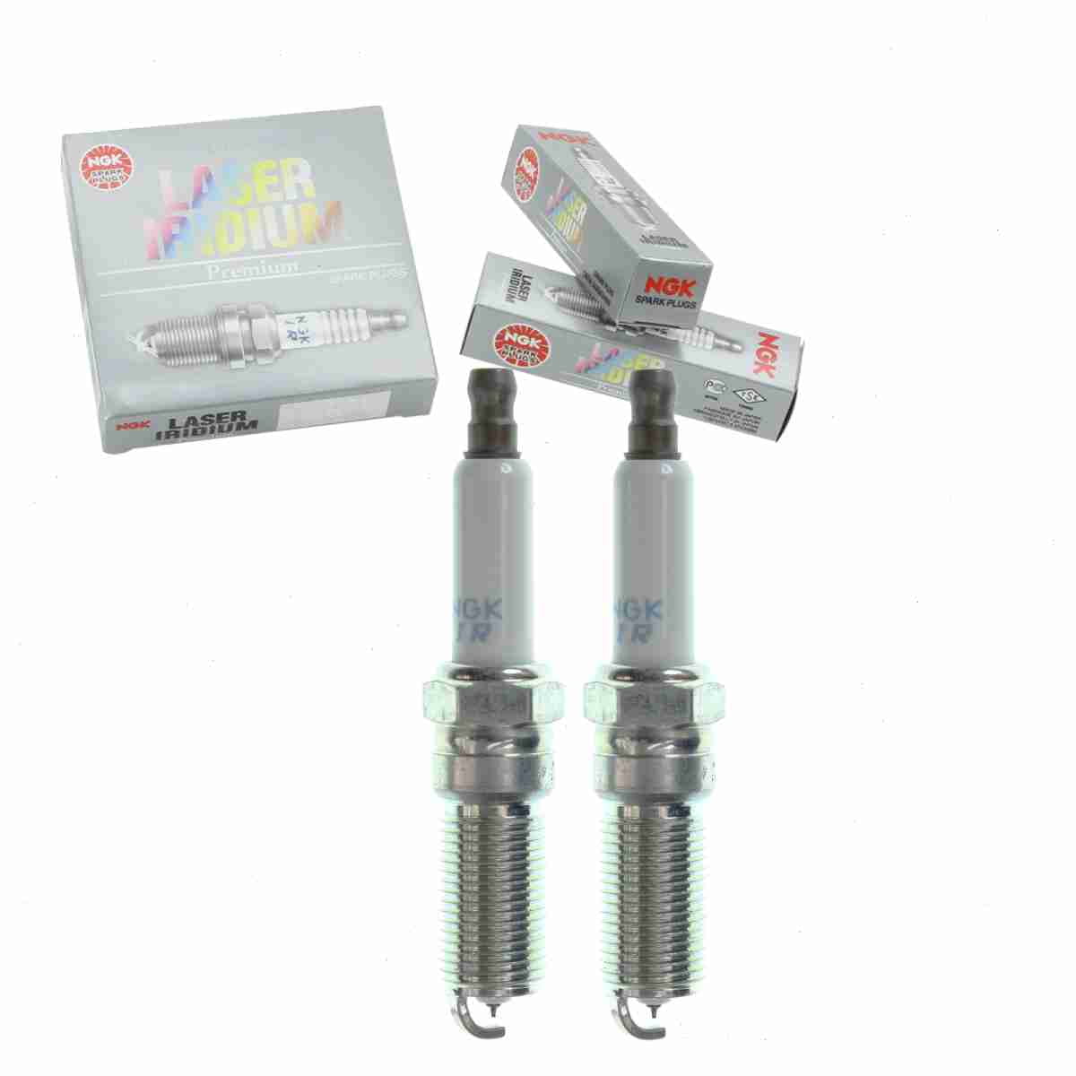 2 pc NGK 90117 Laser Iridium Spark Plugs for 12611882 12622561 19300872 ...