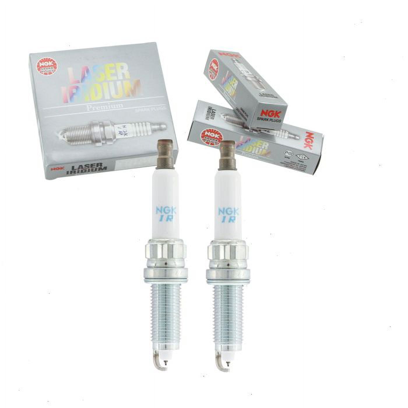 2 pc NGK 91874 Laser Iridium Spark Plugs for Ignition Wire Secondary ...