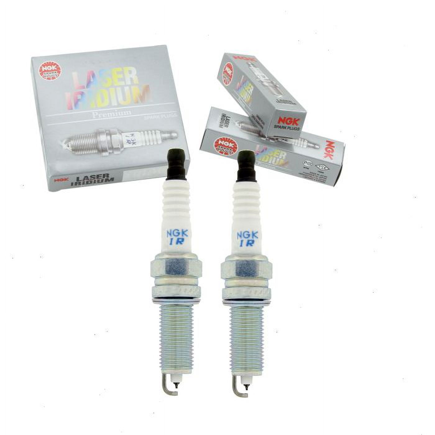2 pc NGK 92315 Laser Iridium Spark Plugs for Ignition Wire Secondary - Walmart.com
