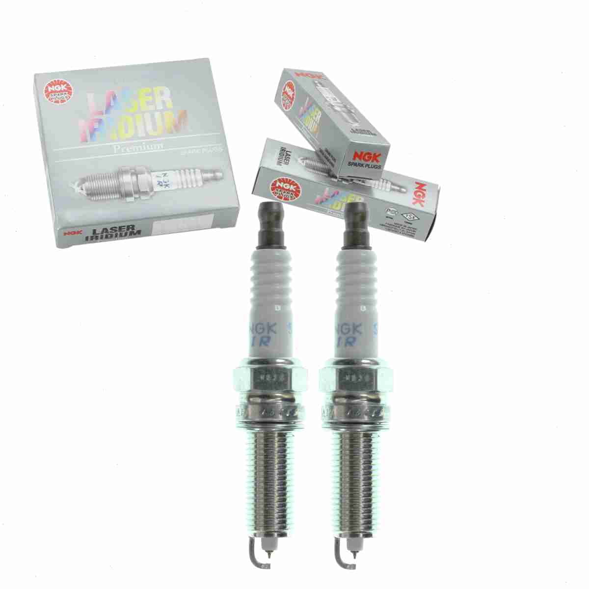 2 pc NGK 9723 Laser Iridium Spark Plugs for 9030 9686 9752 REC8WYPB3 ...
