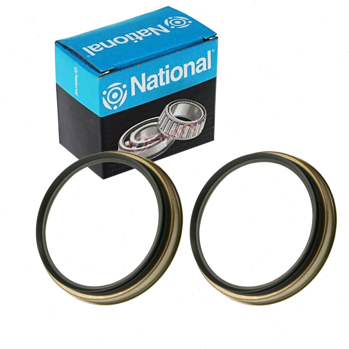 2 pc National Front Outer Wheel Seals compatible with Toyota Tacoma ...
