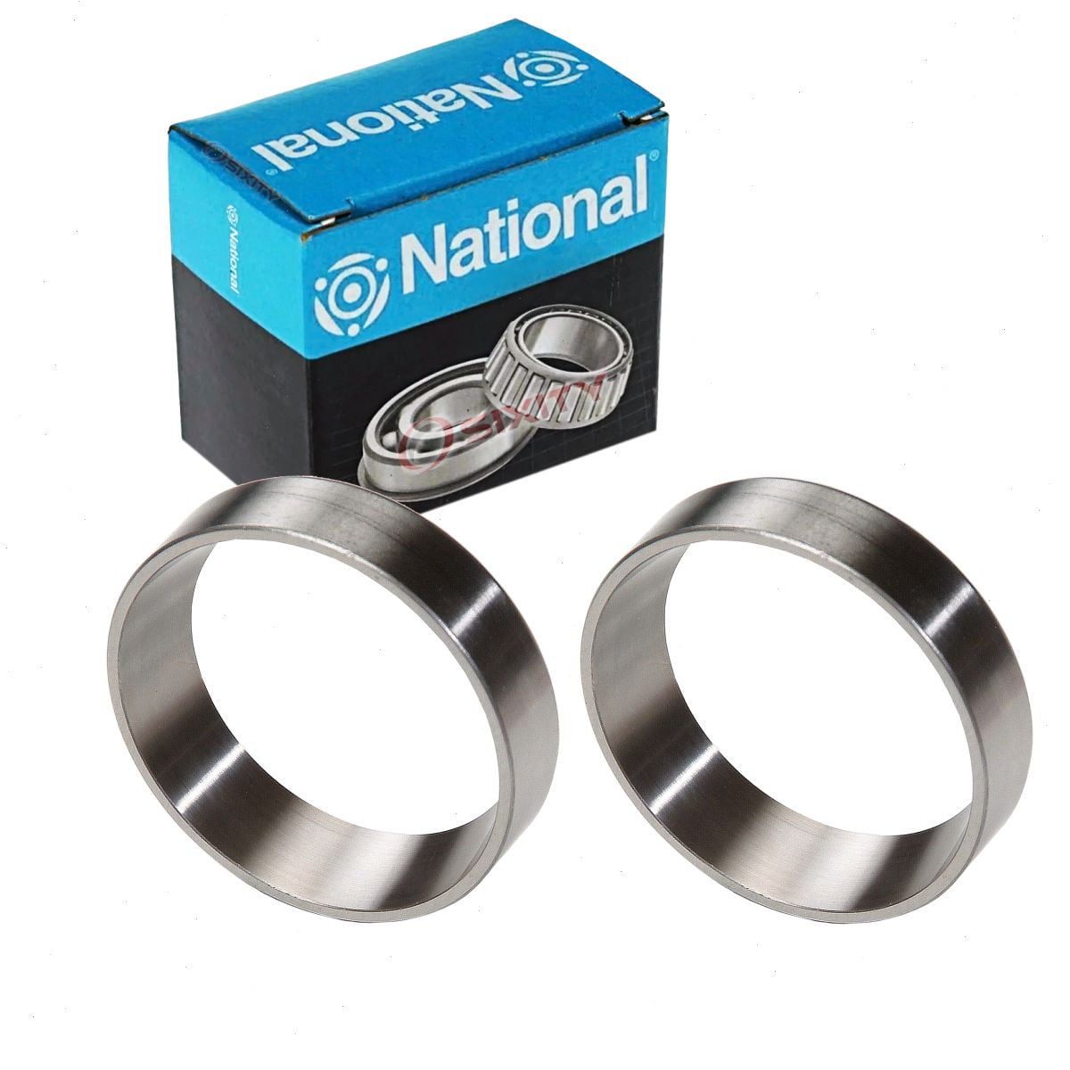 2 pc National Rear Axle Differential Bearing Races compatible with ...