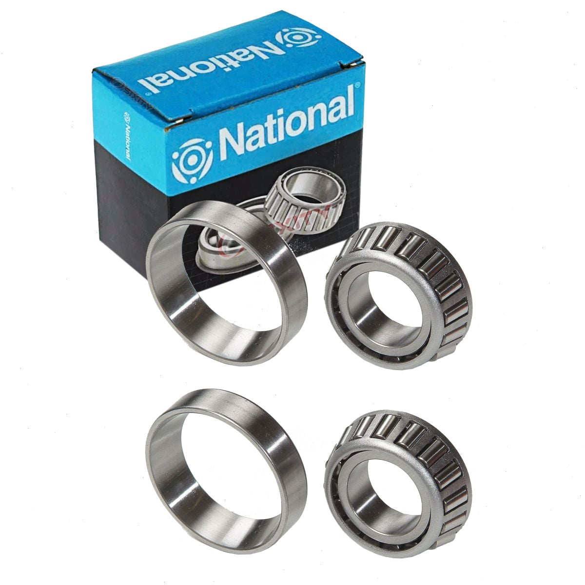2 pc National Rear Axle Differential Bearings compatible with Ford ...