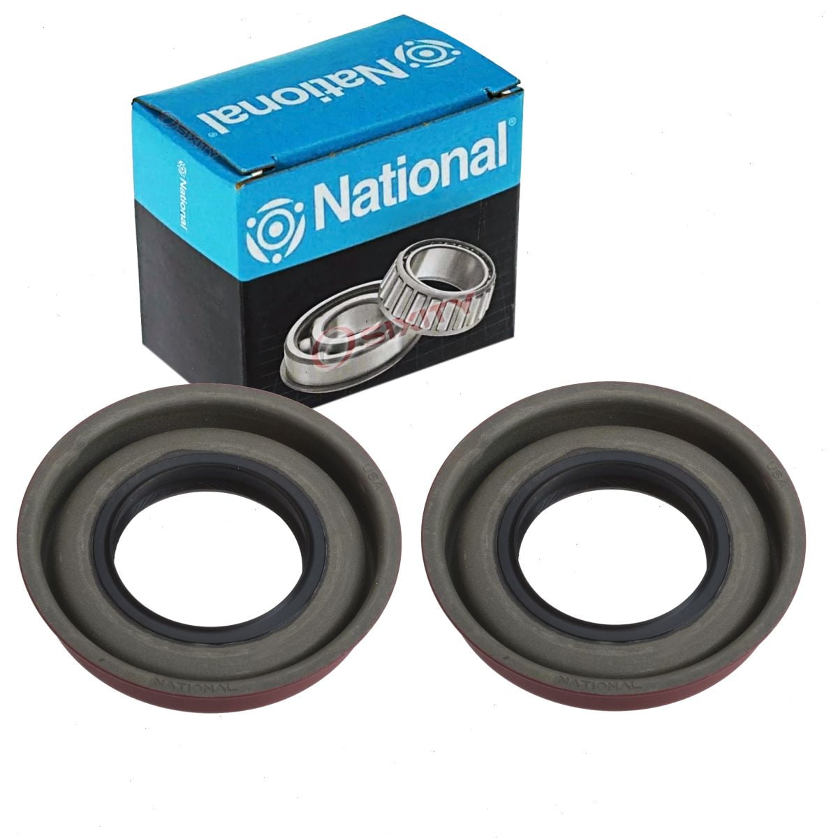 2 pc National Rear Wheel Seals compatible with Chevrolet Tahoe 1995 ...
