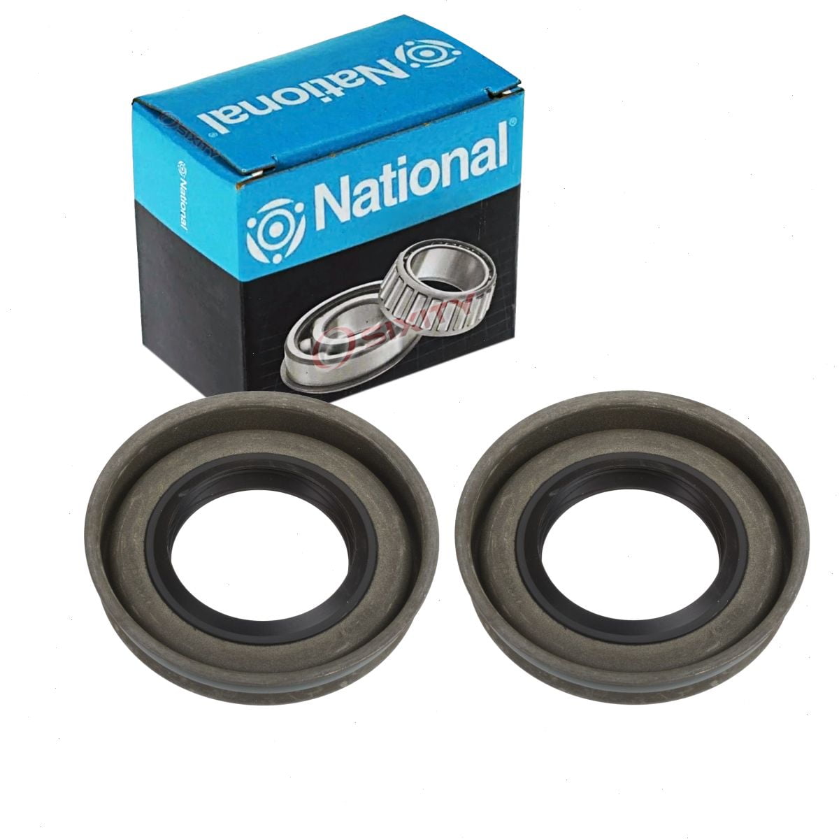2 pc National Rear Wheel Seals compatible with Ford F-150 1998-2018 ...