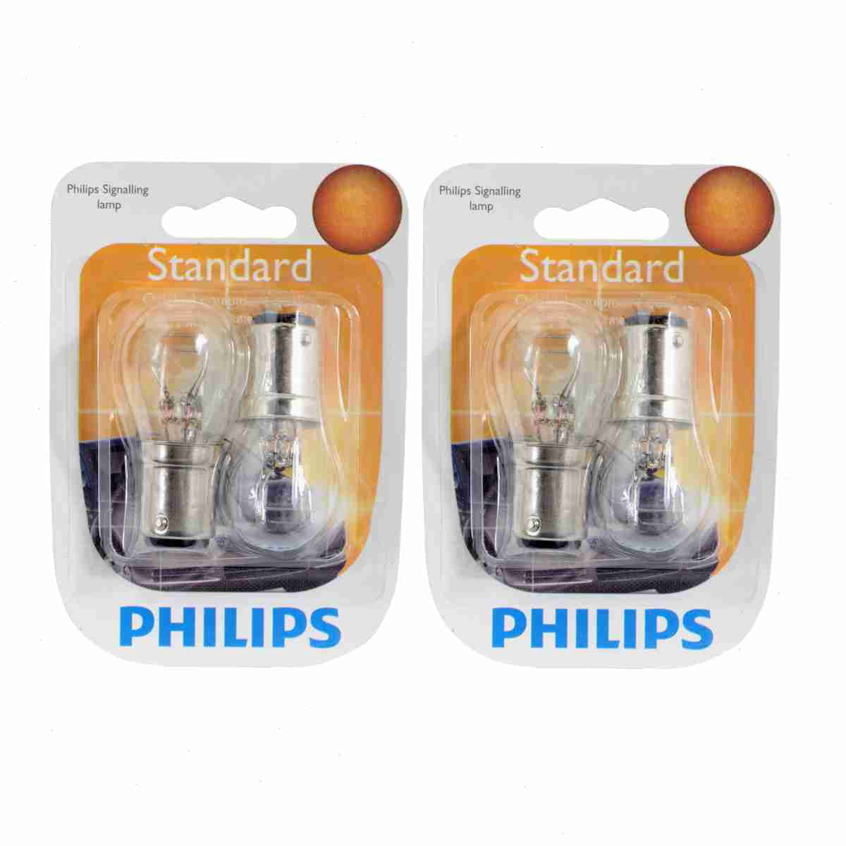 2 pc Philips 3496B2 Tail Light Bulbs - Walmart.com