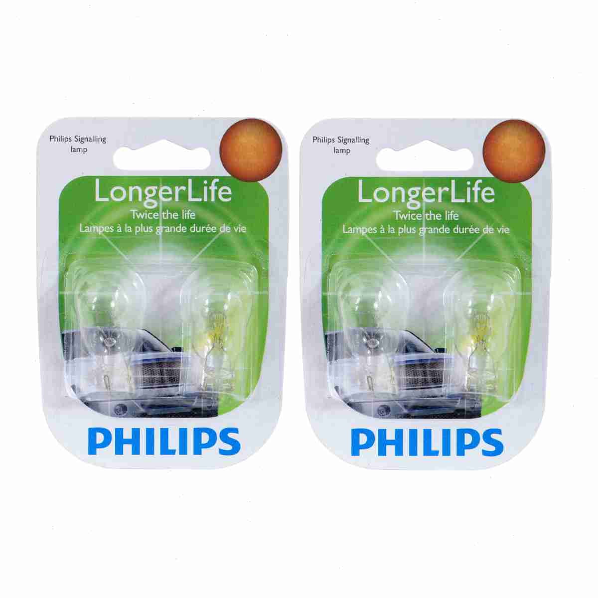 2 pc Philips 917LLB2 Long Life Back Up Light Bulbs - Walmart.com
