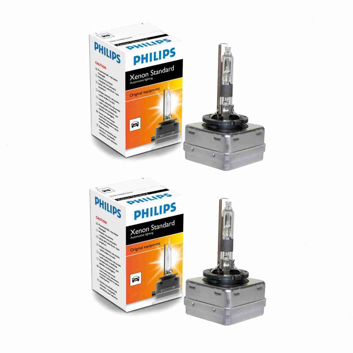 2 pc Philips D1R Xenon HID High Intensity Discharge Headlight Bulbs ...