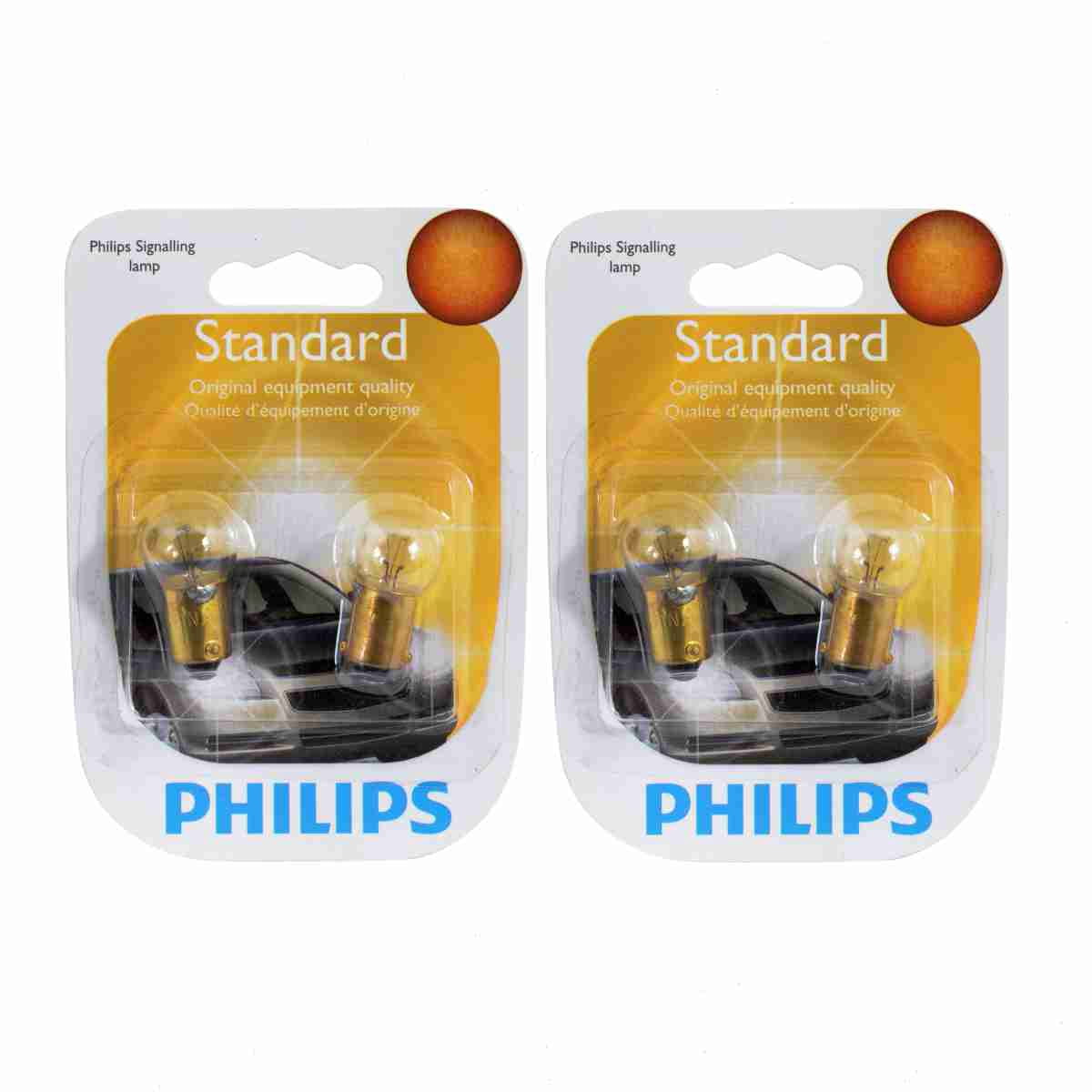 2 pc Philips Front Side Marker Light Bulbs compatible with MG MGB ...