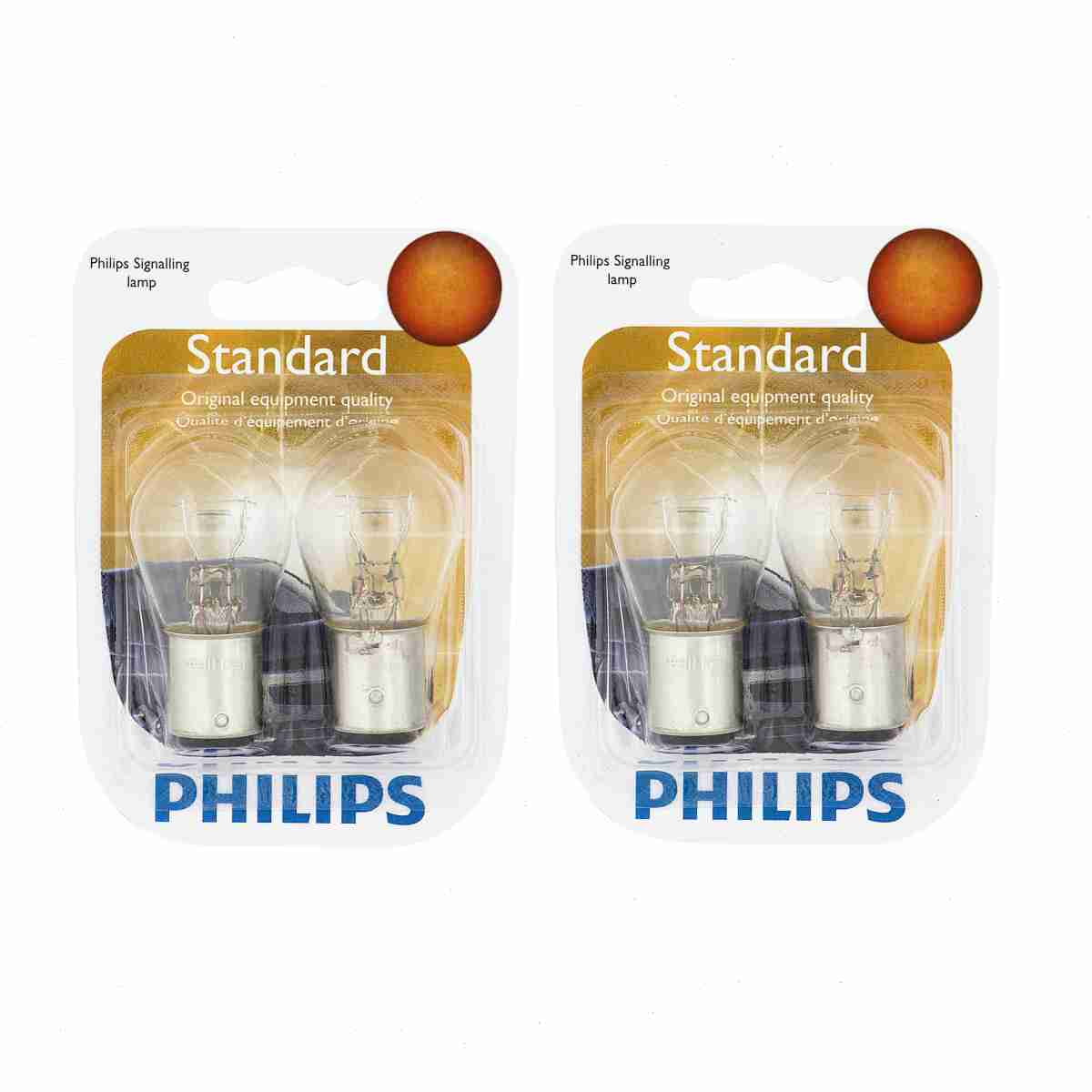 2 pc Philips Front Turn Signal Light Bulbs compatible with MG MGB ...