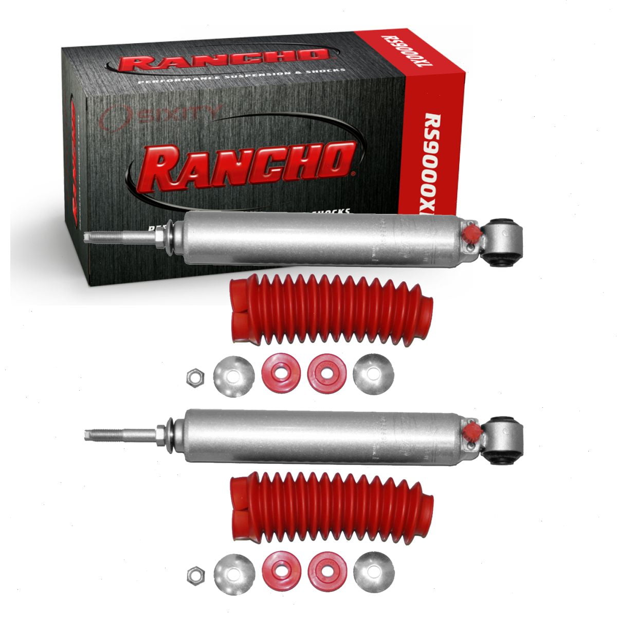 2 pc Rancho Rear RS9000XL Shock Absorbers compatible with Toyota ...