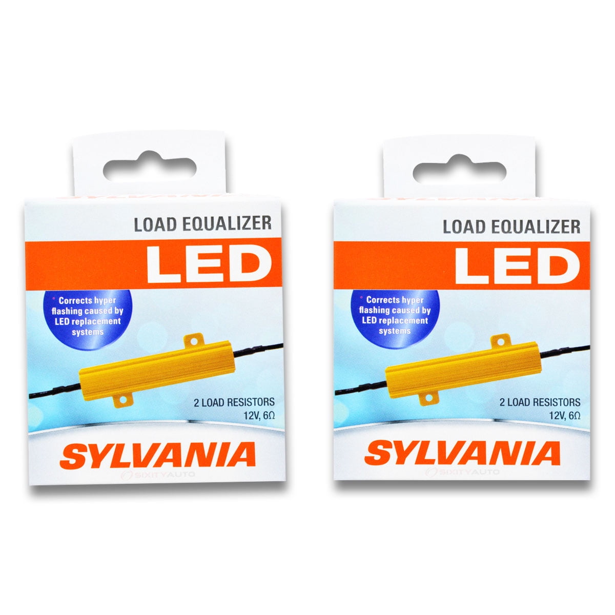 2 pc SYLVANIA LOADRSL.BX2 LED LED Bulb Load Equalizers for Electrical ...