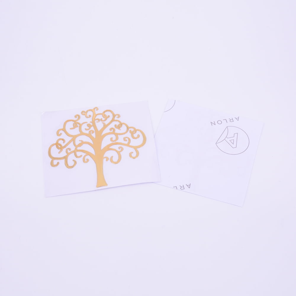 2 pc Self Adhesive Brass Stickers Scrapbooking Stickers for Epoxy Resin ...