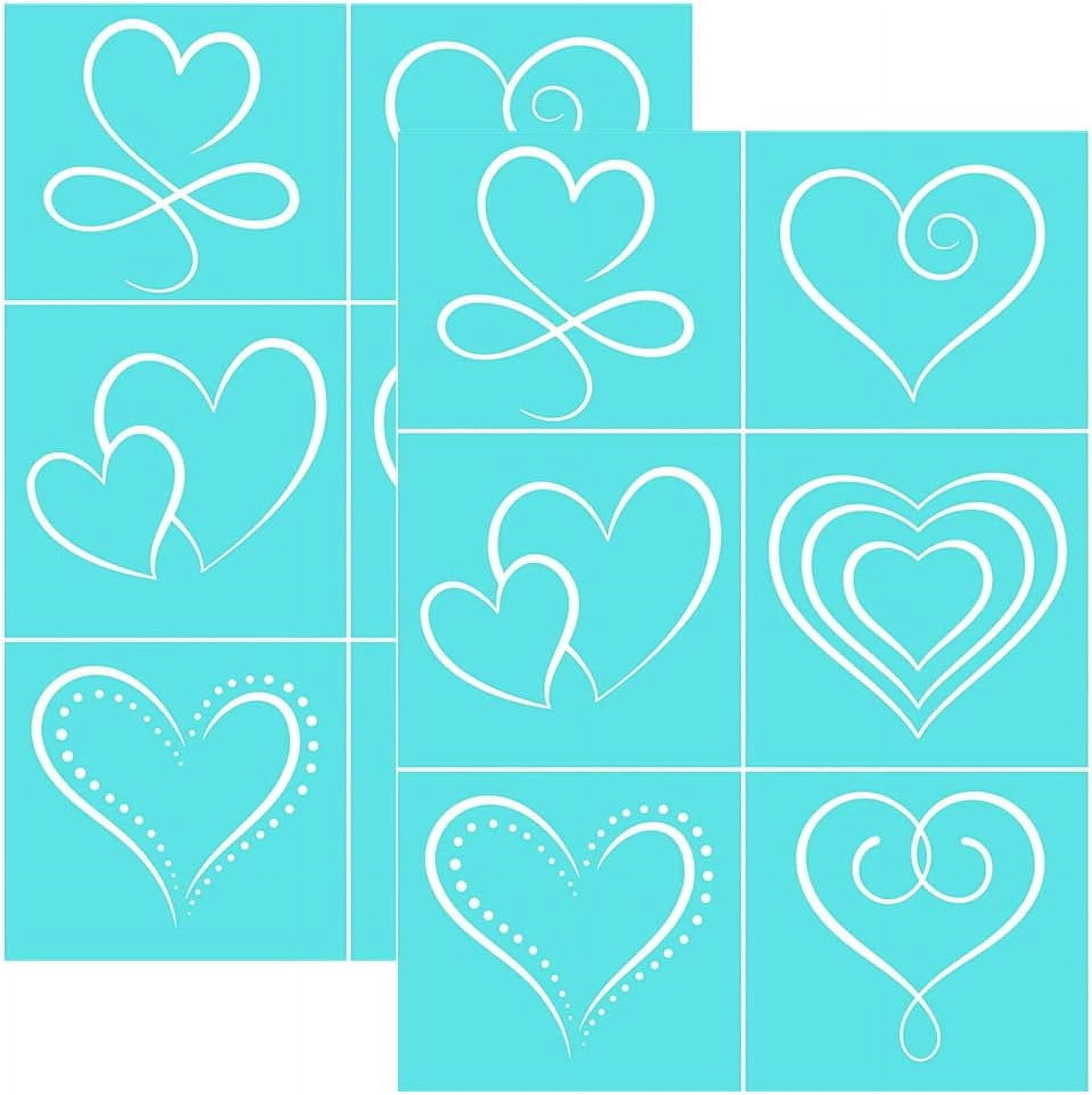 2 pc Self-Adhesive Silk Screen Printing Stencil for Painting on Wood ...