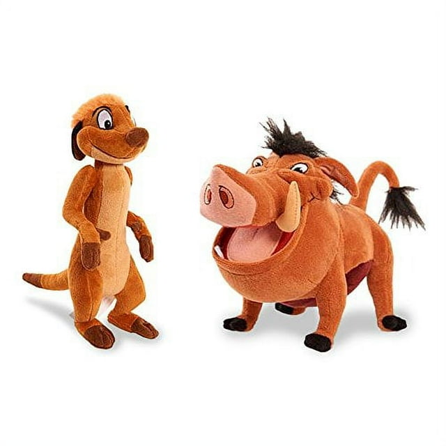 Lion Guard Toys - 2 pc Set of Pumbaa and Timon Stuffed Animal Plushies ...