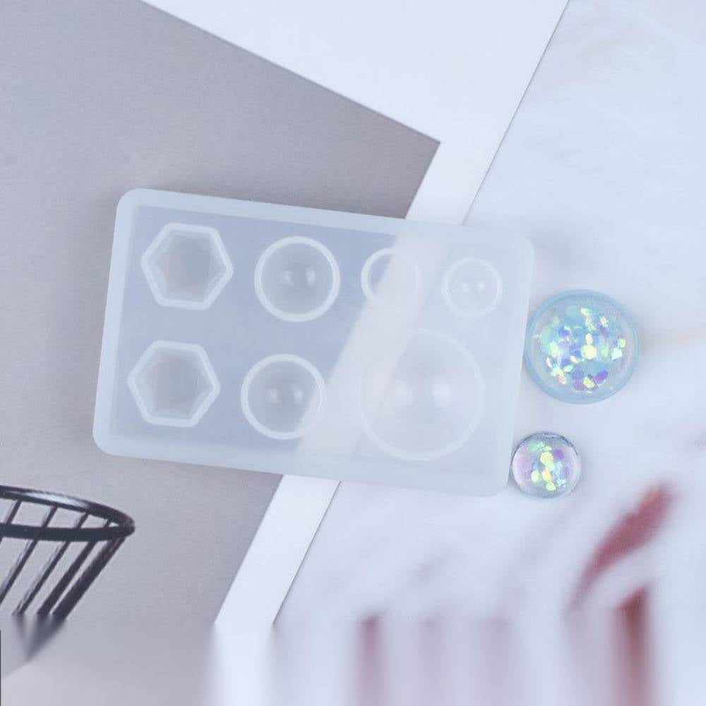 2 pc Silicone Molds Resin Casting Molds For UV Resin Epoxy Resin ...