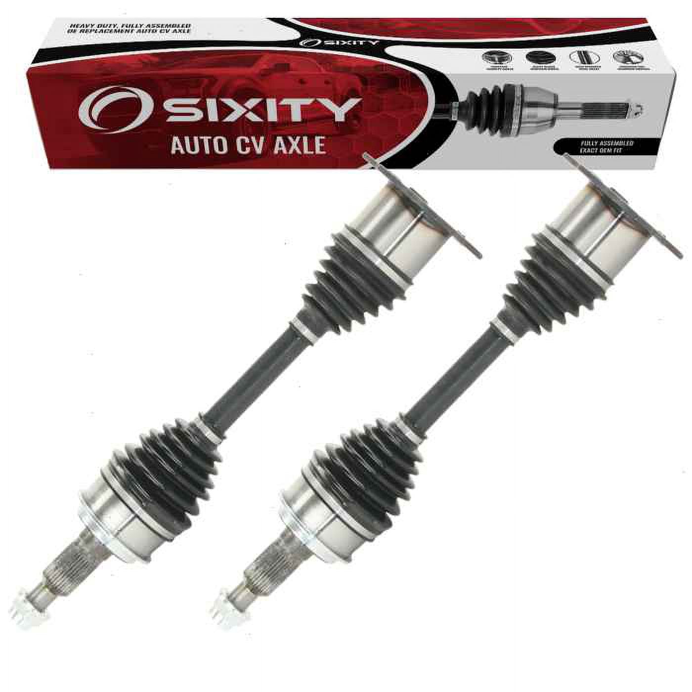 Sixity Auto 2 pc Front CV Axle Kit compatible with Chevrolet Tahoe 1998 ...