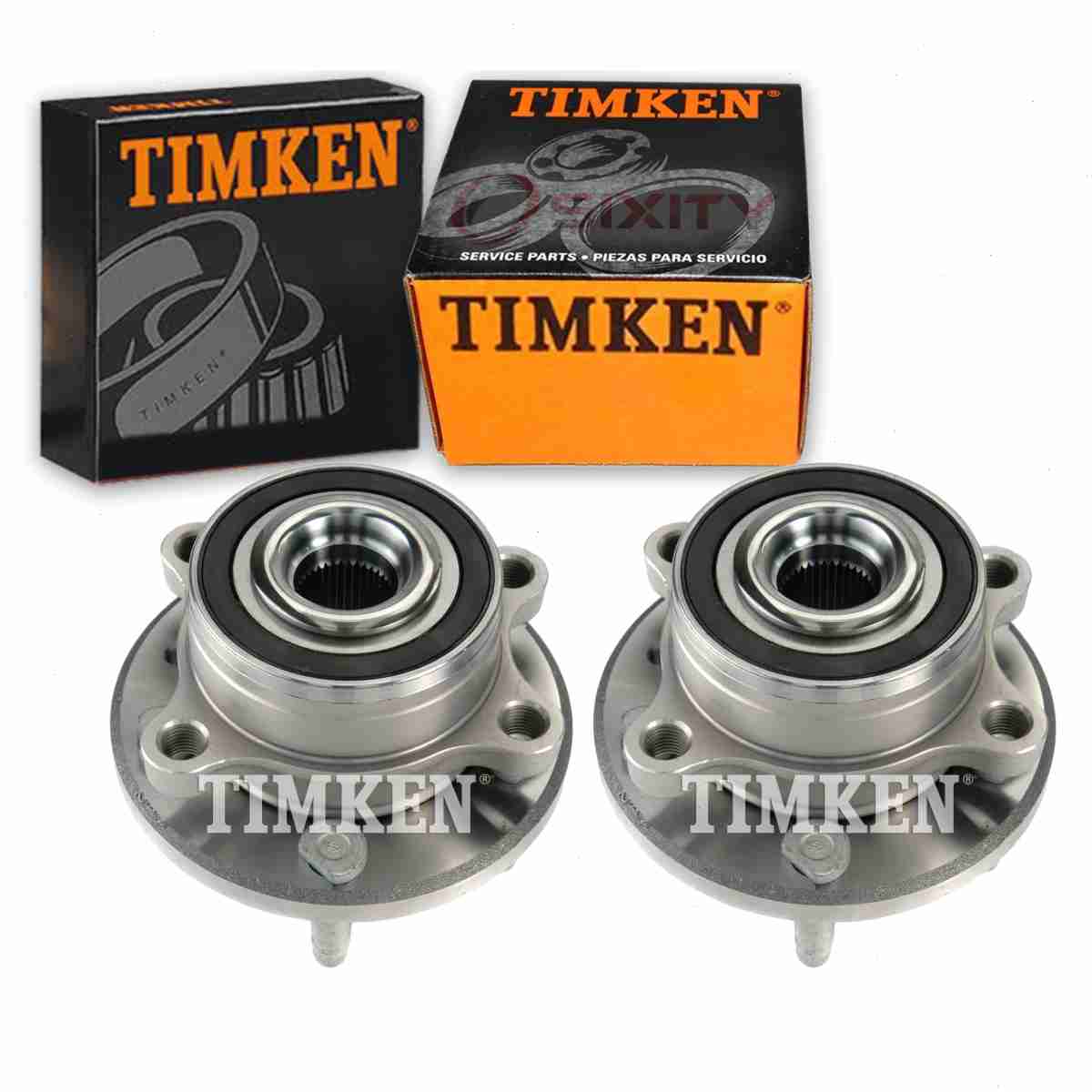 2 pc Timken HA590446 Wheel Bearing Hub Assembly for BB5Z1104A BR930809 ...