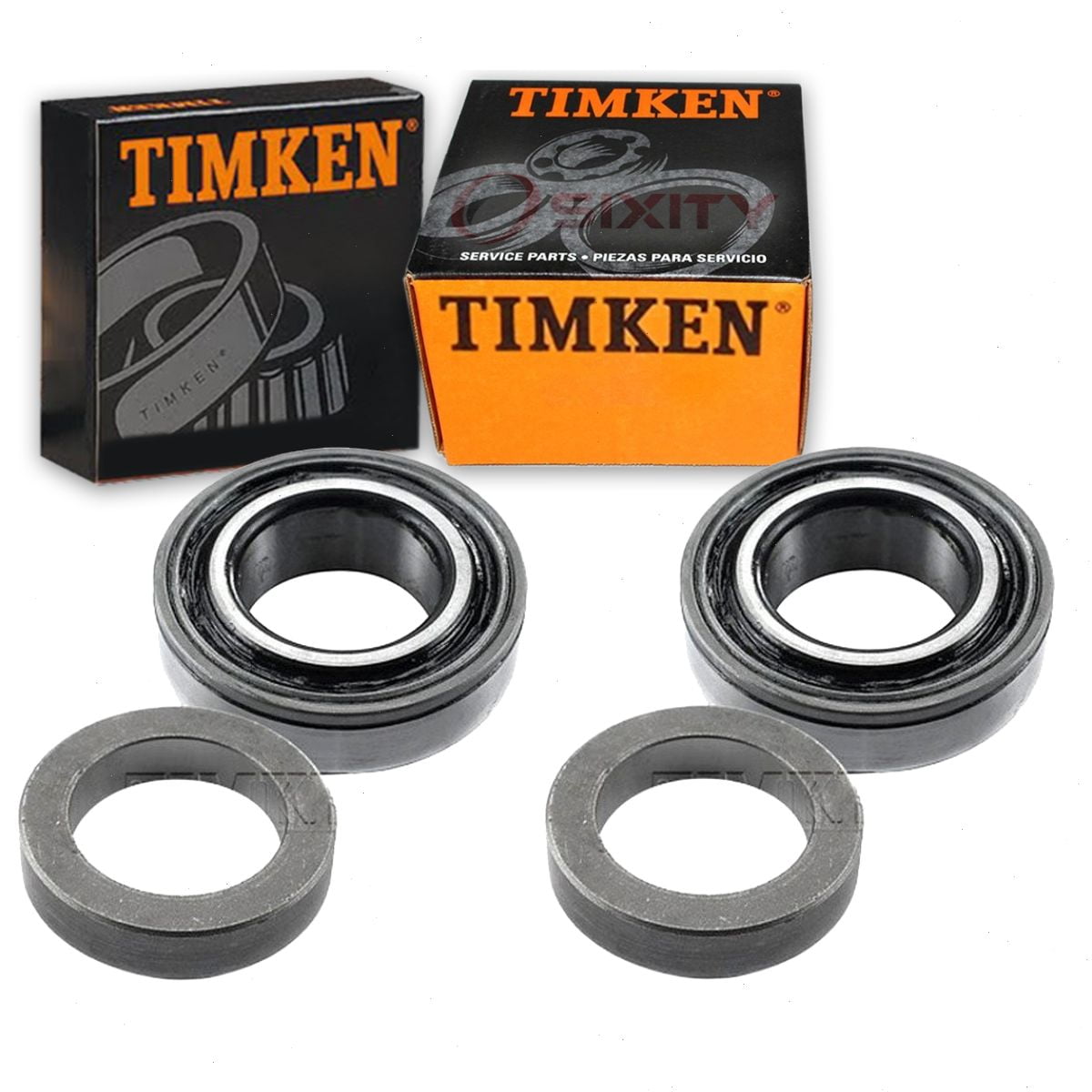 2 pc Timken Rear Axle Shaft Bearing Sets compatible with Nissan Xterra ...