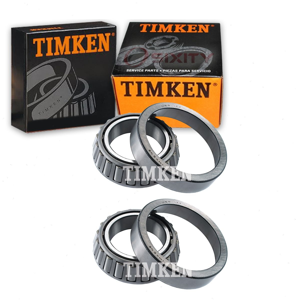 2 pc Timken Rear Differential Bearing Sets compatible with Chevrolet ...