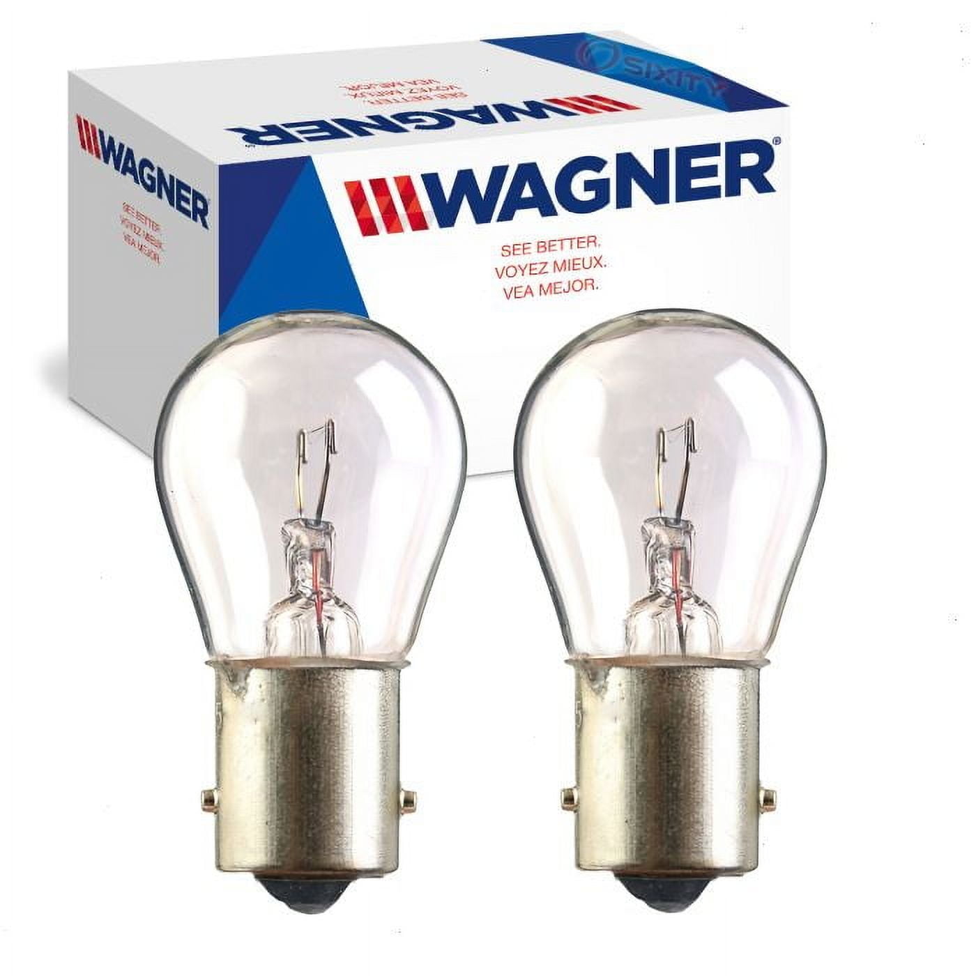 2 pc Wagner Brake Light Bulbs compatible with Honda Civic 1.5L 2.0L L4 ...