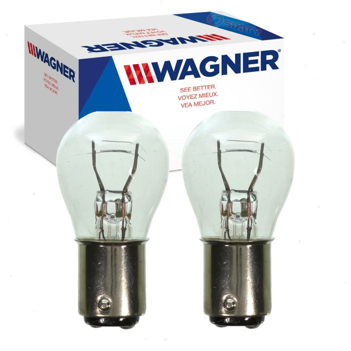 2 pc Wagner Brake Light Bulbs compatible with Kia Niro Optima Rio 1.6L ...