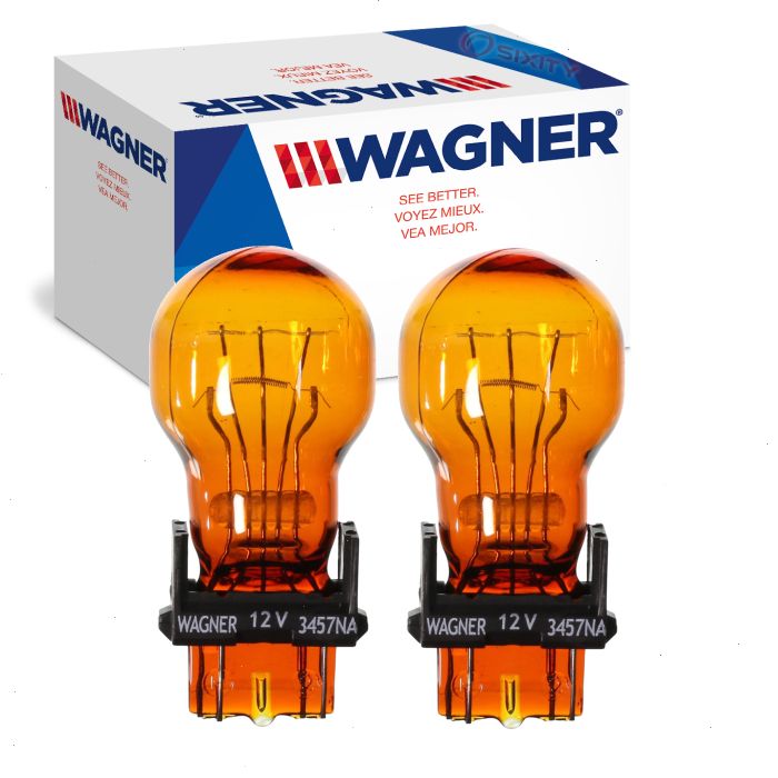 2 pc Wagner Front Inner Turn Signal Light Bulbs compatible with Ford C ...