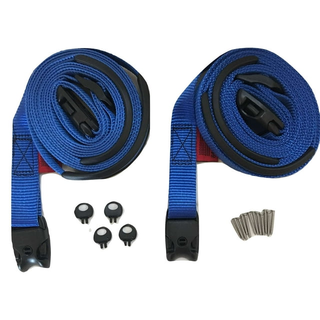 2 pc Wind Strap Kit Hot Tub Secure ACW Loc Spa Hurricane Tie Down 10 Ft ...