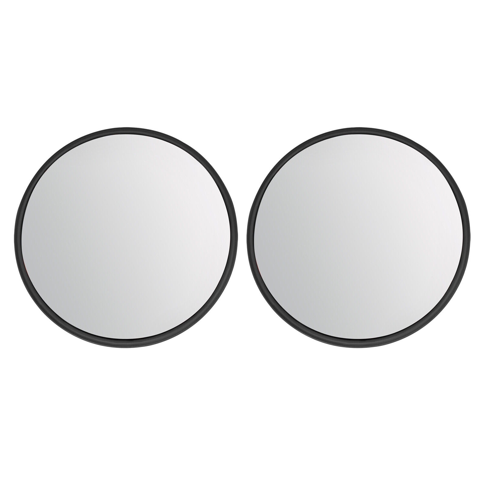 2 pcs 12" Round Corner Convex Backup Mirror Blind Spot Indoor Garage ...