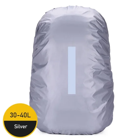 2 pcs 30-40L Hiking Backpack Rain Cover with Reflective Strip Mountain ...