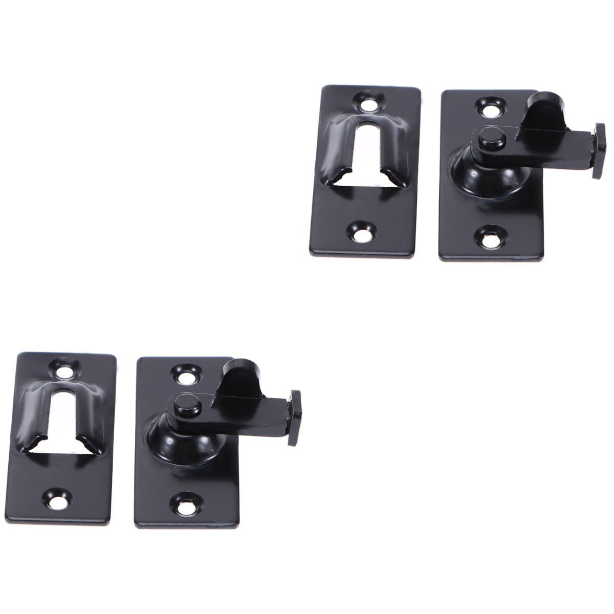 2 pcs 90 Degree Solid Door Latch Bolt 304 Stainless Steel Lock Sliding ...
