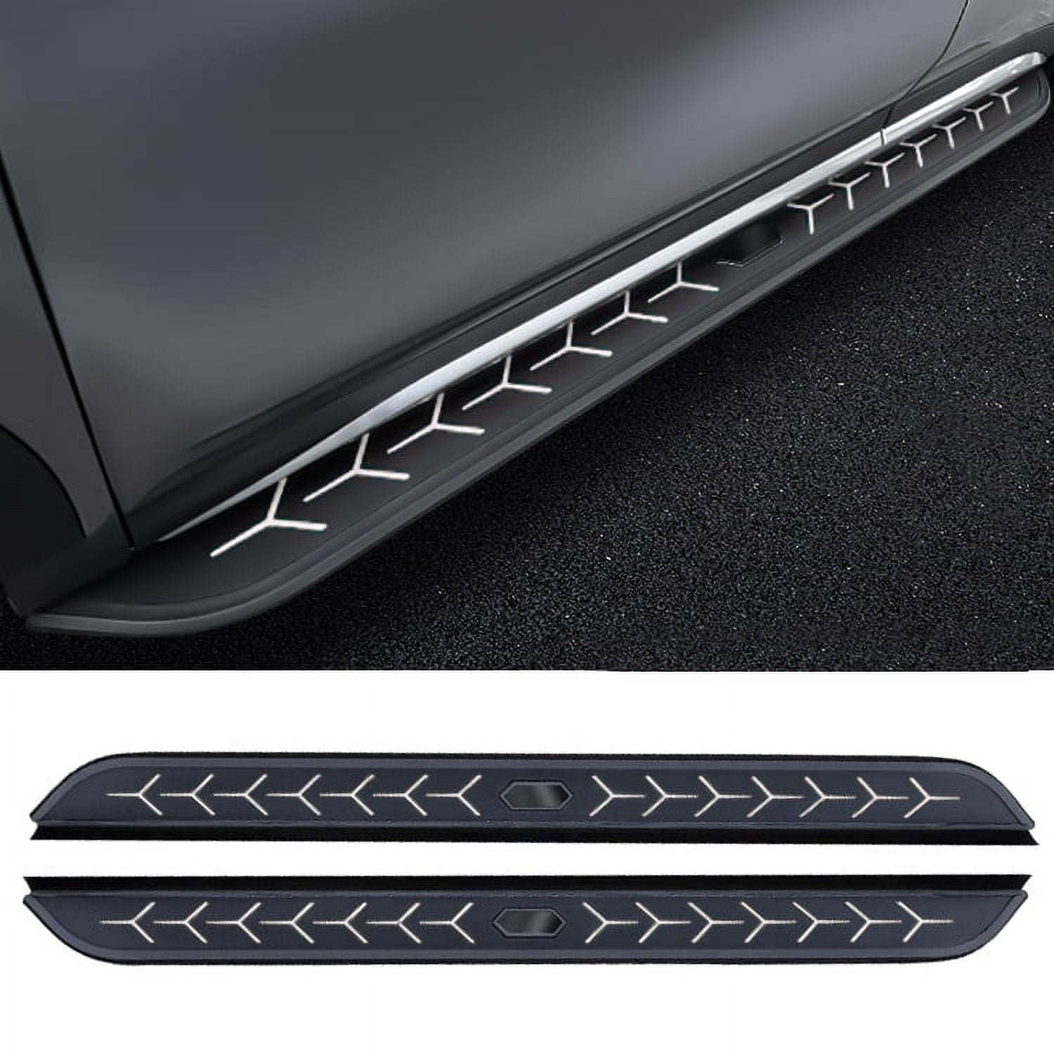 2 pcs Accessories fit for Ford Explorer 2016-2019 Running Board ...