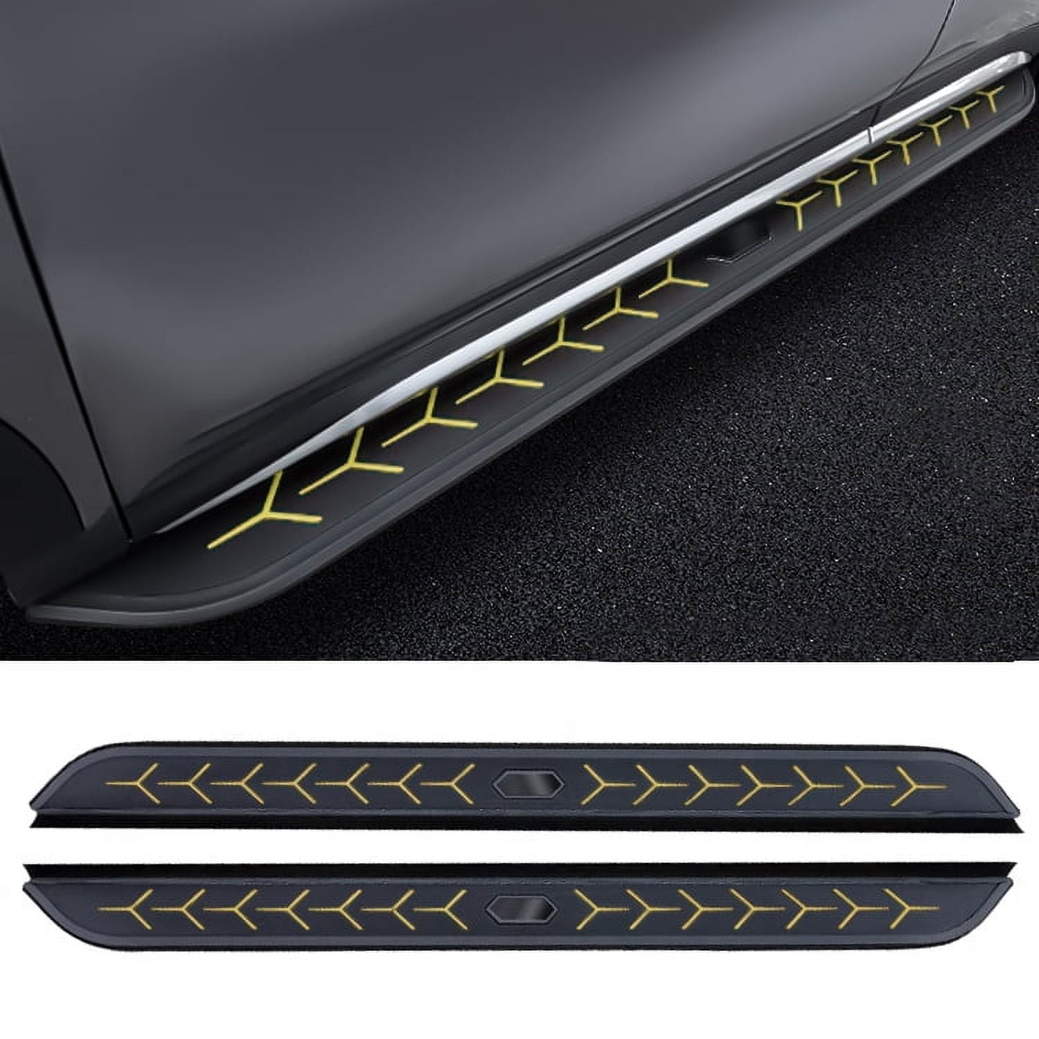 2 pcs Accessories fit for chevy Equinox 2018-2025 Running Board ...
