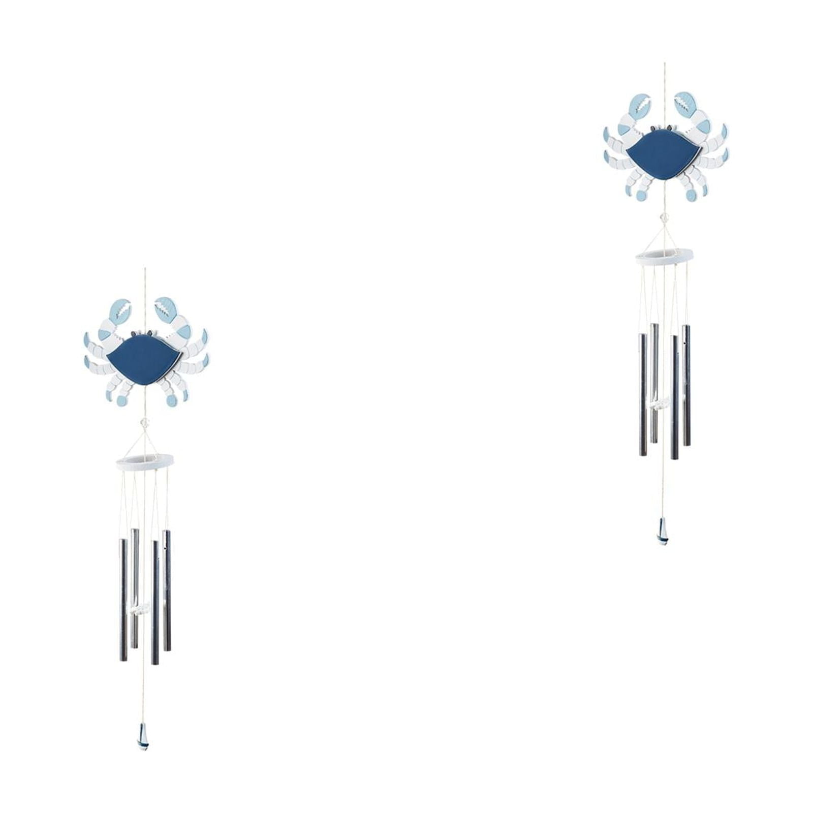 unbranded 2 pcs Aeolian Bells Wind Chime Wind Bell Metallic Conduit ...