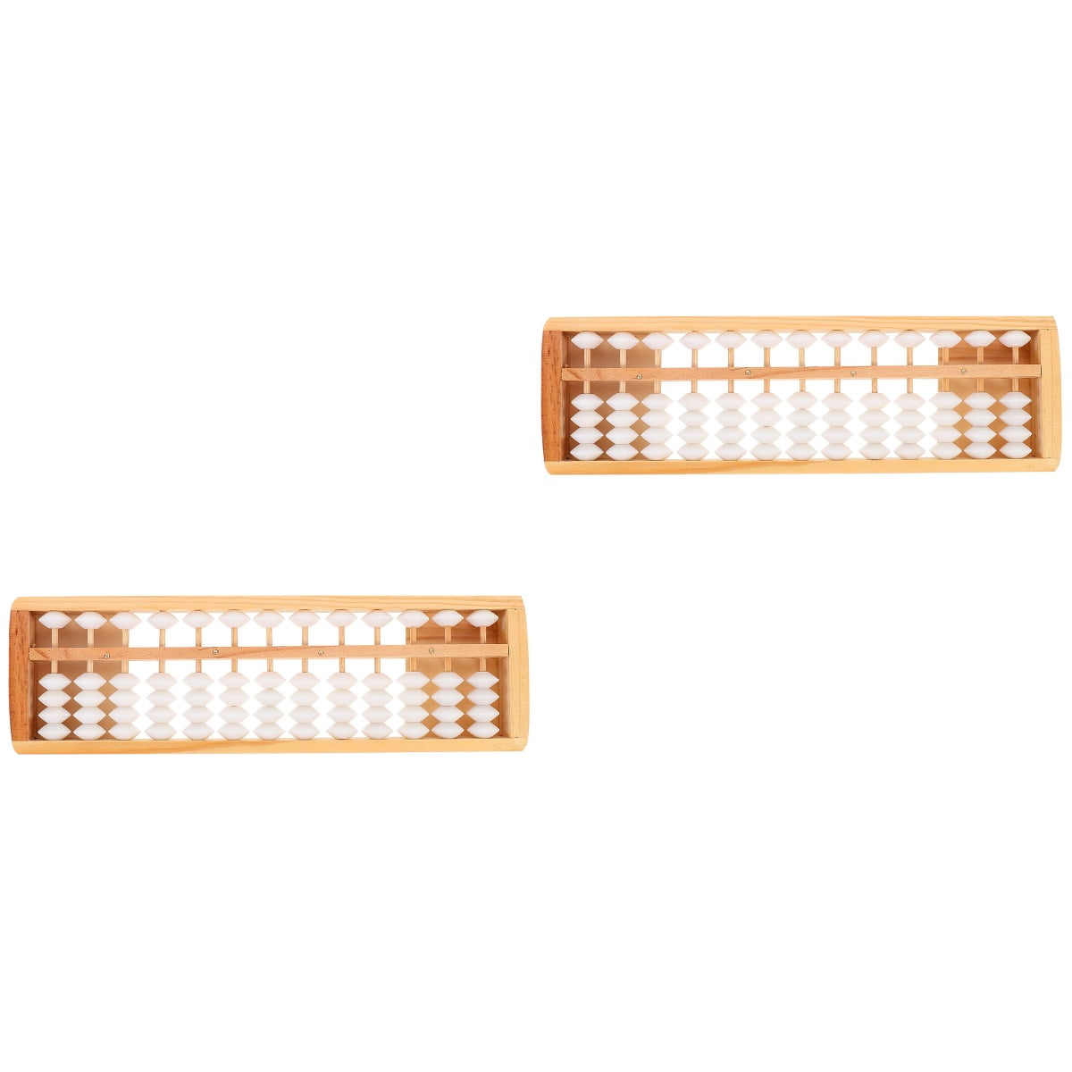 2 pcs Arithmetic Abacus Portable Students Calculating Abacus Learning ...