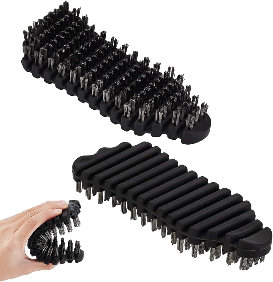 2 pcs Barbell Brush for Cleaning Bars Flexible Cleaner Nylon Brush ...