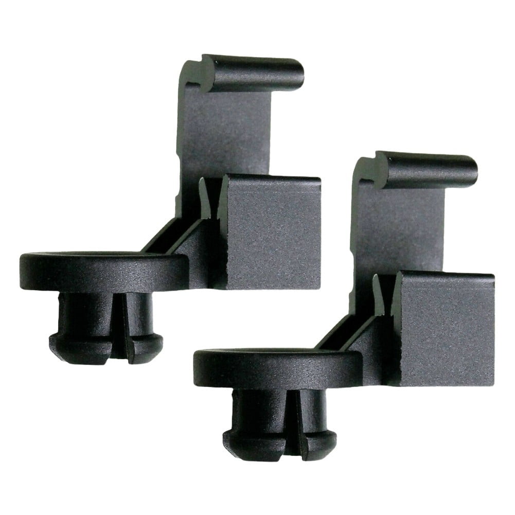 2 pcs Black Car Hood Support Prop Rod Clips Grommet for Mazda - Walmart.com