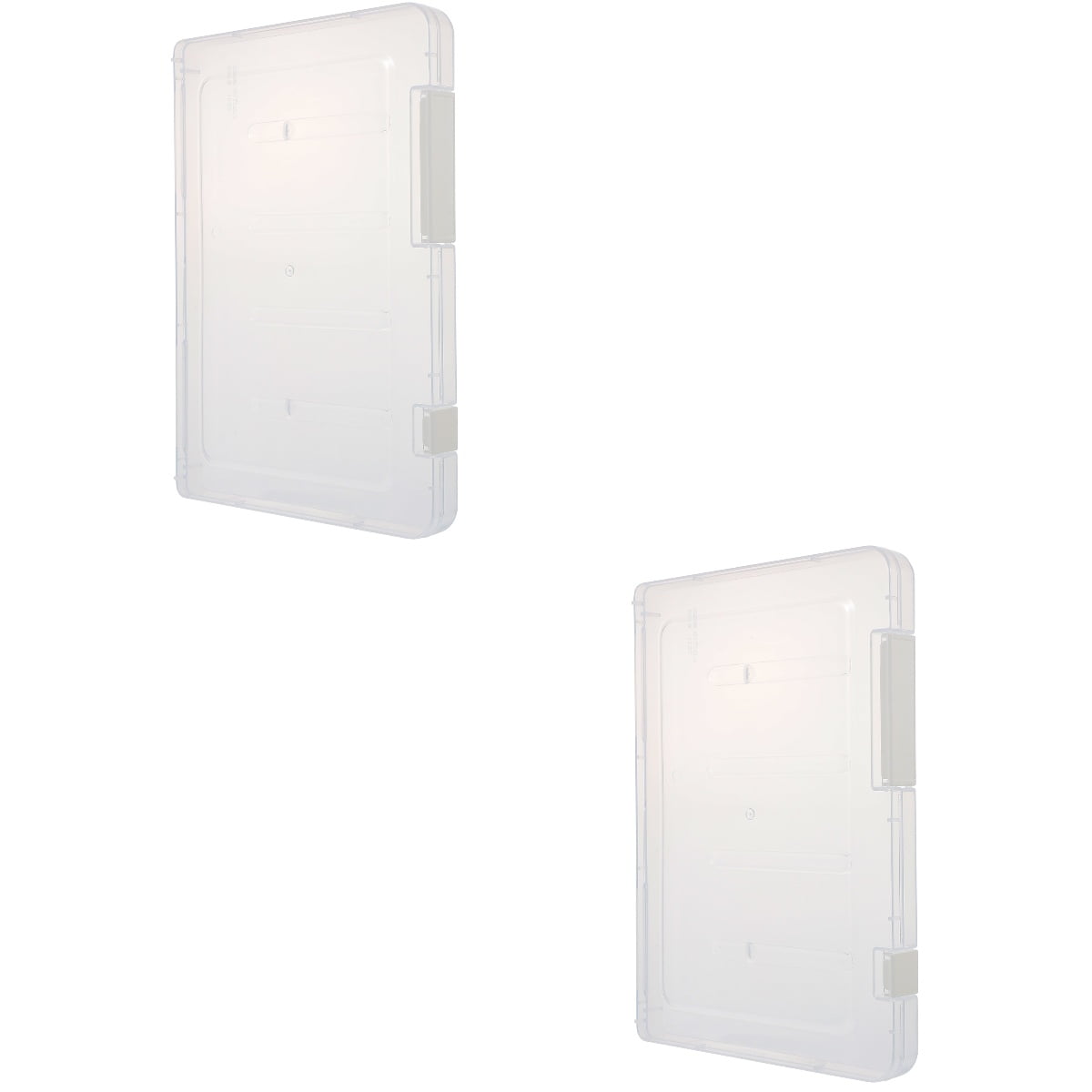 2 pcs Convenient Storage Box Versatile File Box Multi-functional Case ...