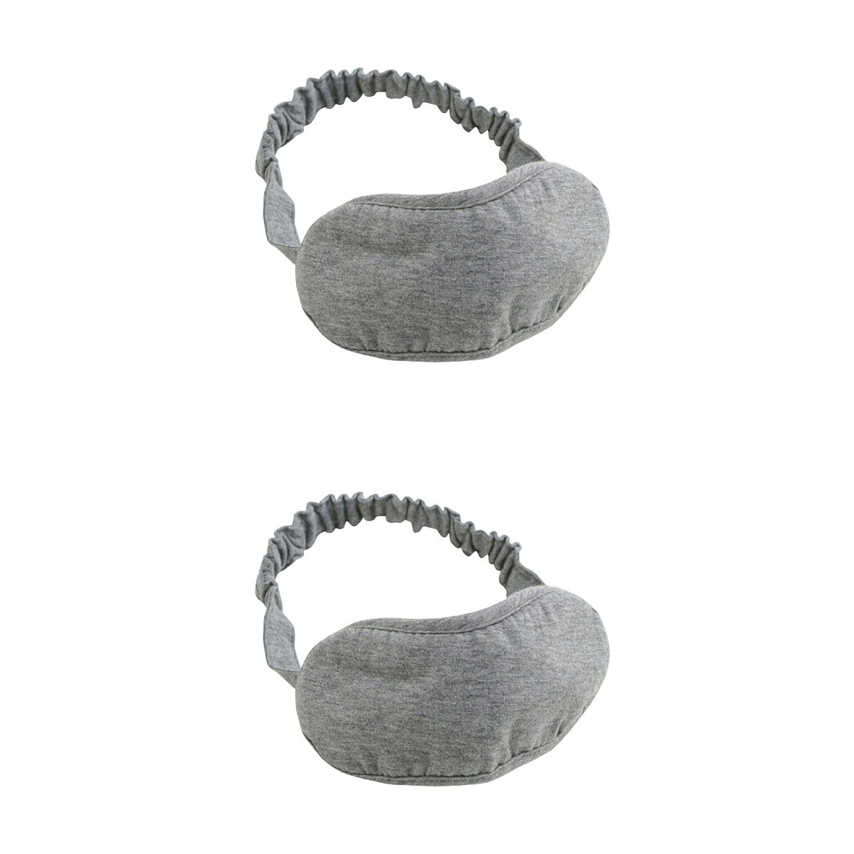 2 pcs Cotton Eye Mask Eye Shade Nap Cover Thickened Blindfolds Sleeping ...