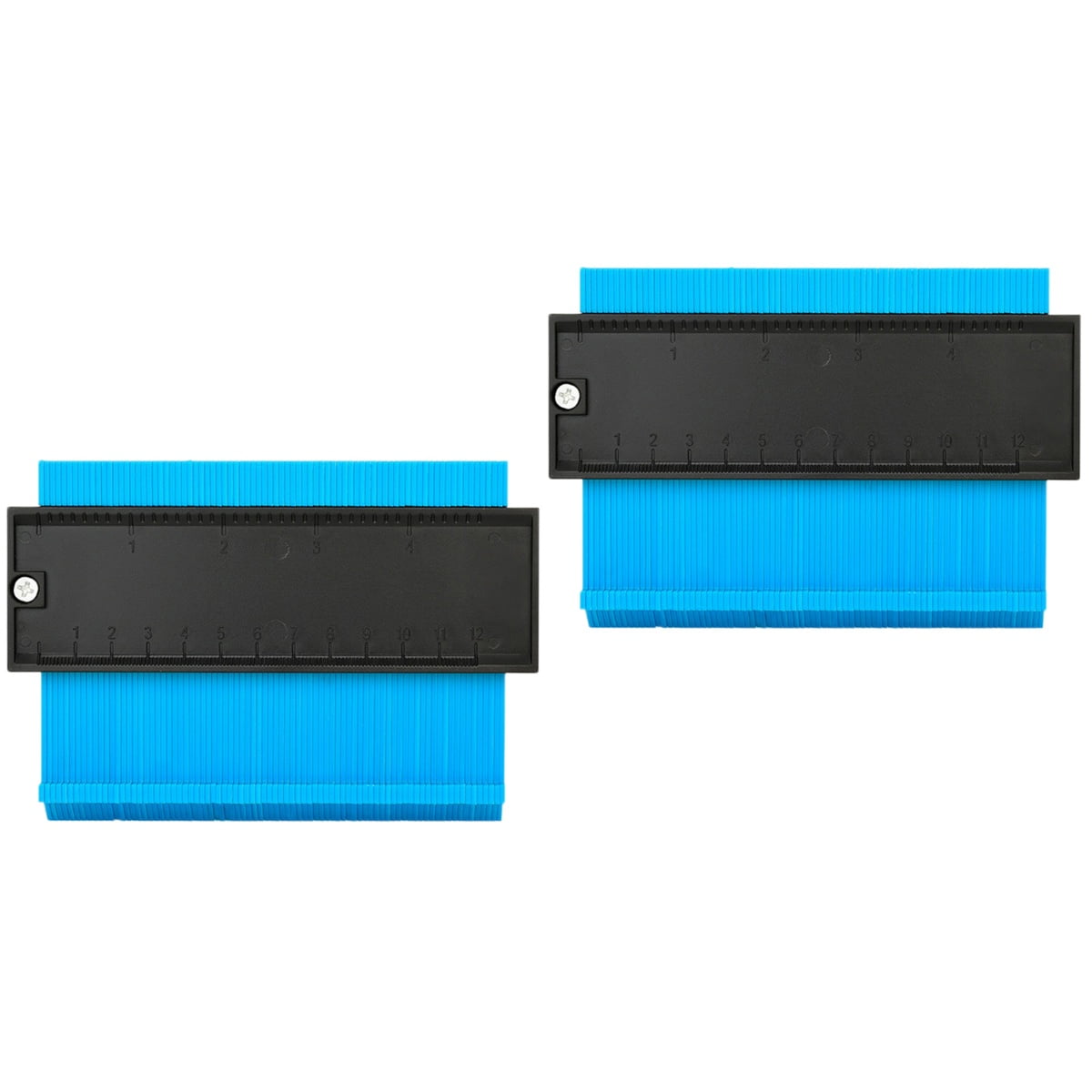 2 pcs Durable 5 Inches Gauge Duplicator Profile Gauge Arc Scale Profile ...