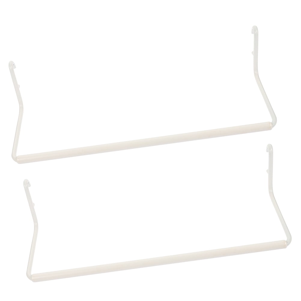 2 pcs Extendable Pegboard Towel Rack Paper Towel Holder Home Organizer ...