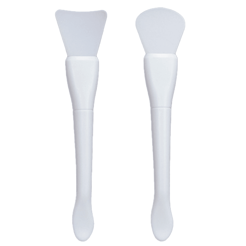 2 pcs Face Mask Applicator Brushes,Silicone Dual head Cosmetic Beauty ...