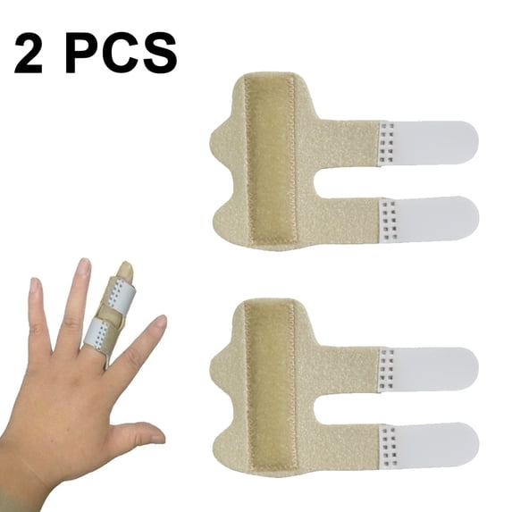 2 pcs Finger Splints, Finger Brace for Trigger Finger - Broken Finger ...