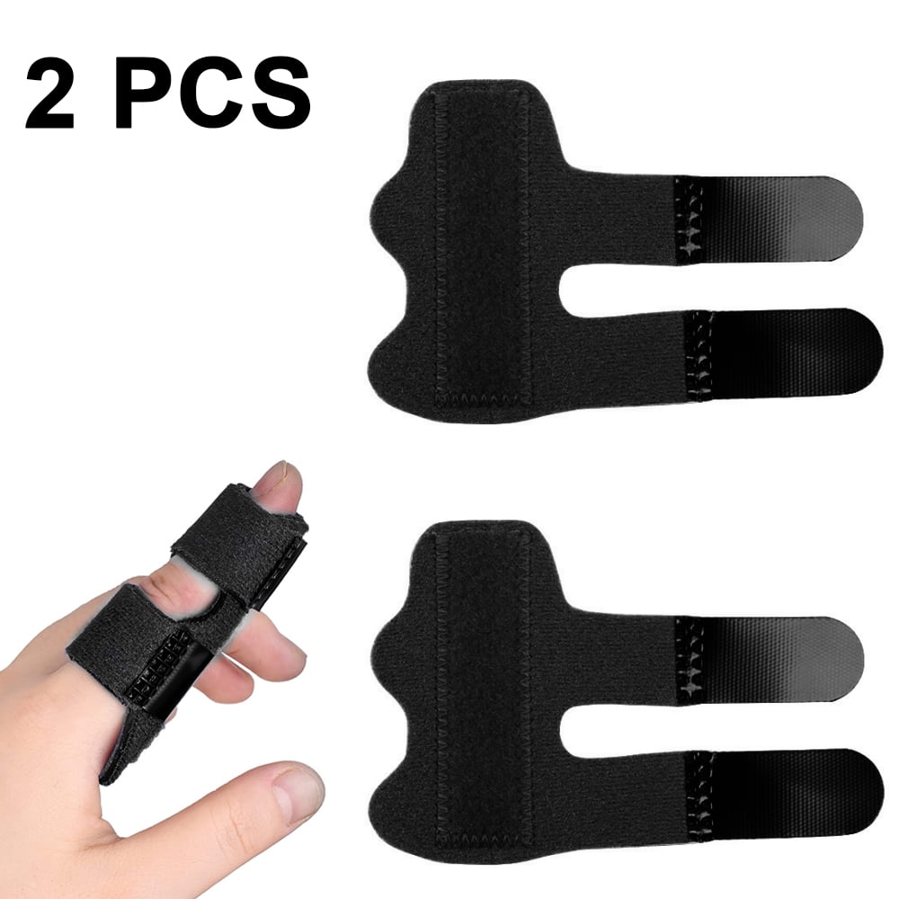 2 pcs Finger Support Splints, Finger Brace Stabilizer for Broken Finger ...