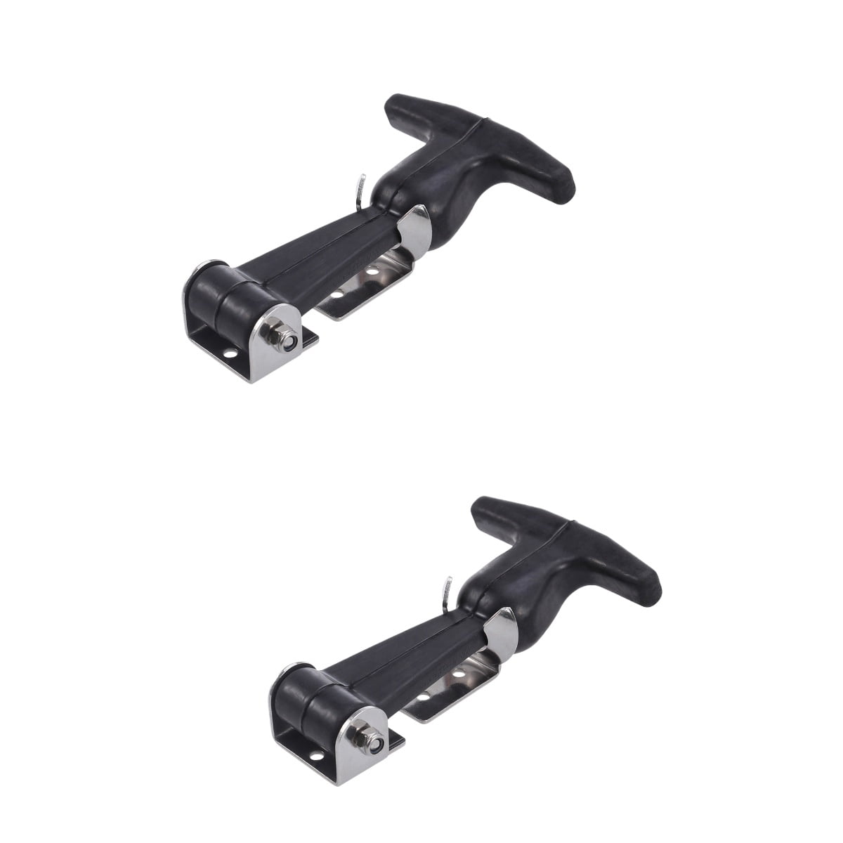 2 pcs Flexible T-Handle Draw Latches Stainless Steel T-Handle Hasp for ...