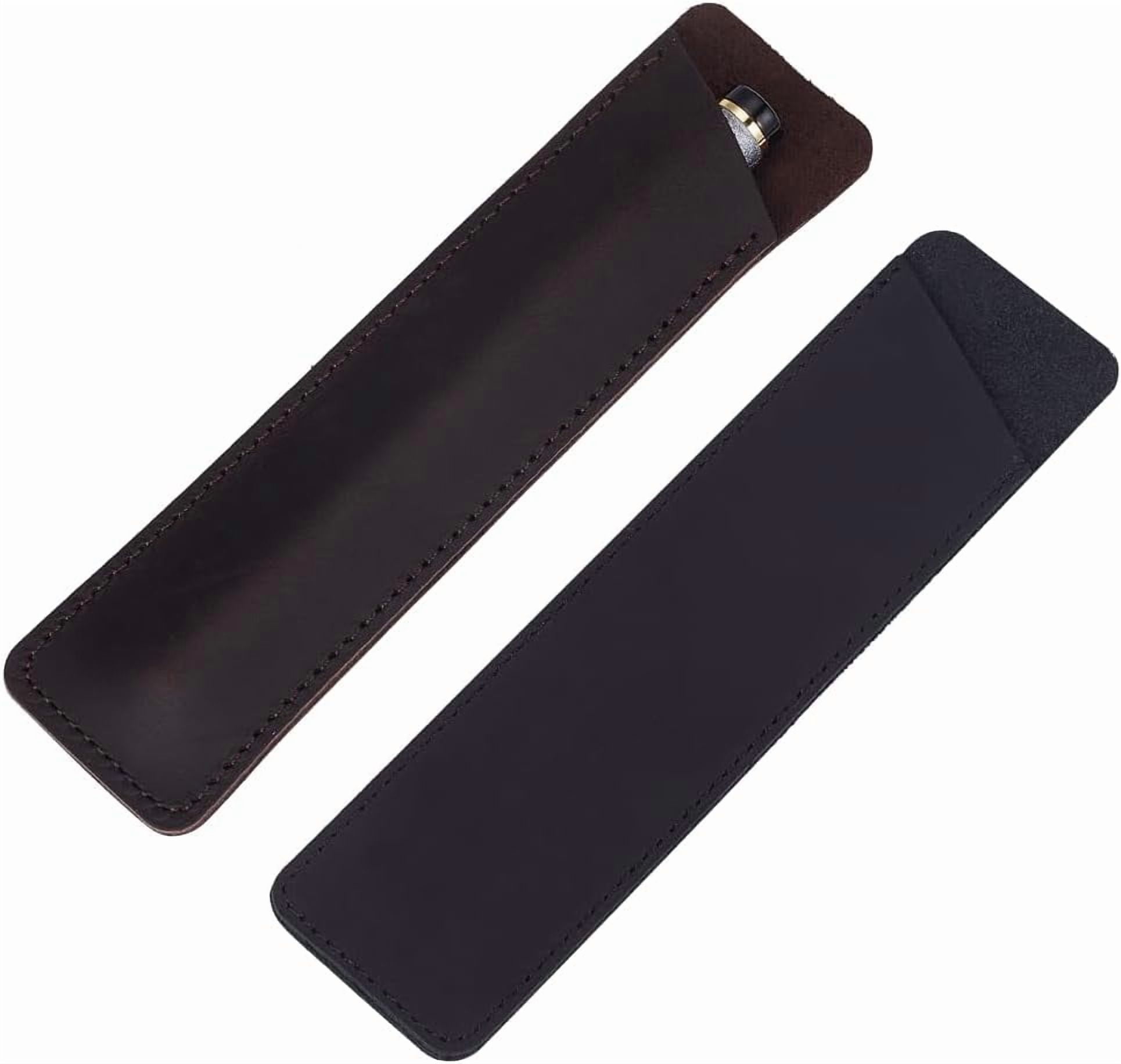 2 pcs Fountain Pen Pouch Protective Sleeve 2 Colors Single Pen Case ...
