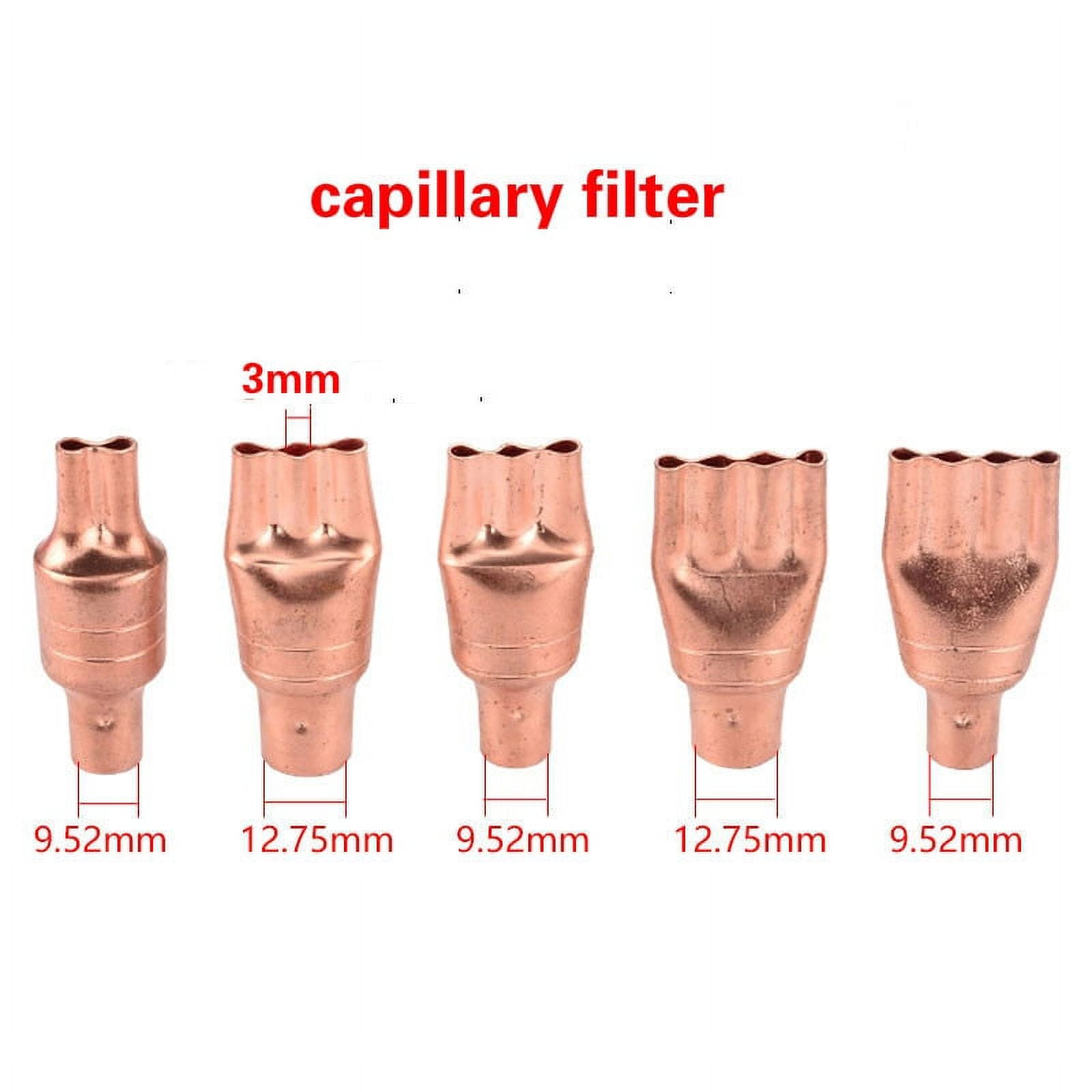 2 pcs Fridge Refrigerator Replacement Copper Strainer Filter Drier ...